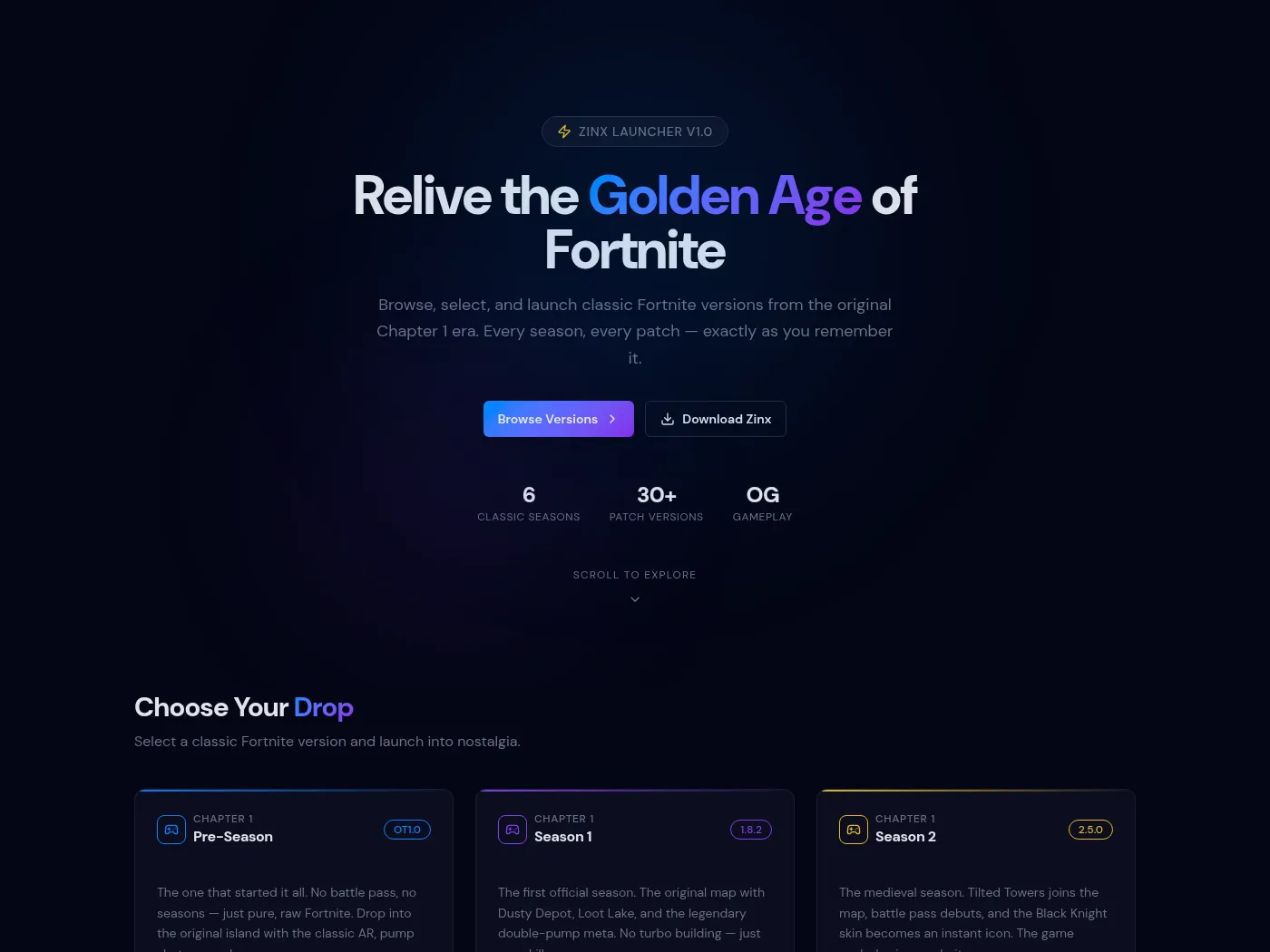 Zinx Fortnite Launcher