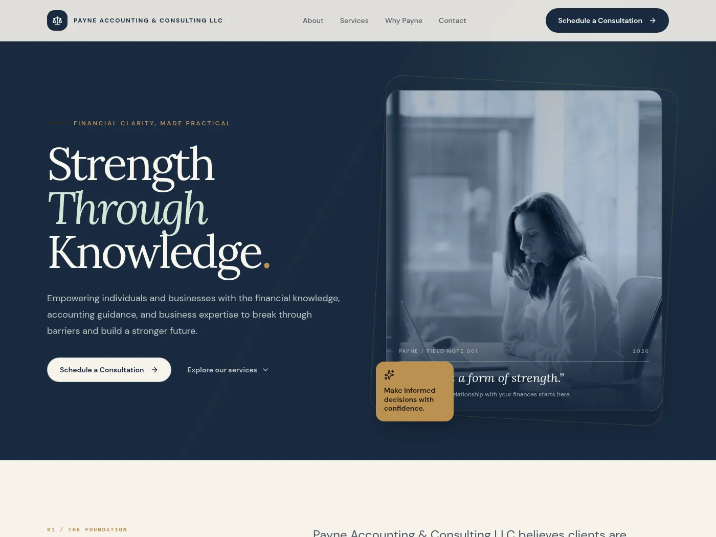 Payne Accounting Website