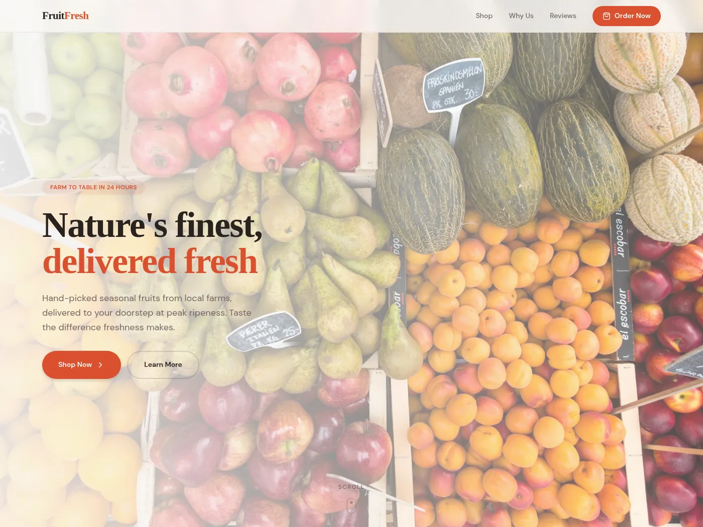FruitFresh Shop