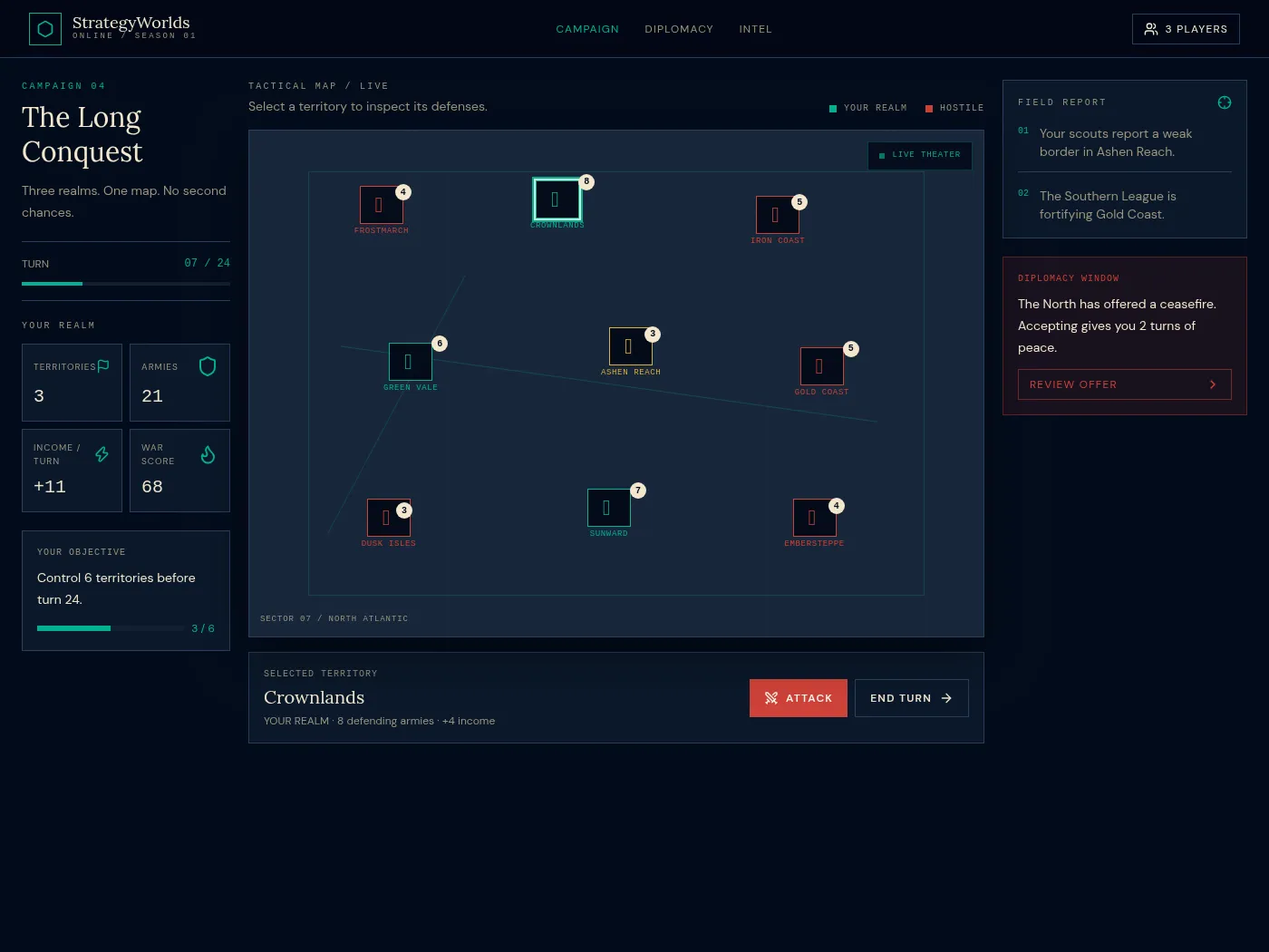 StrategyWorlds Online