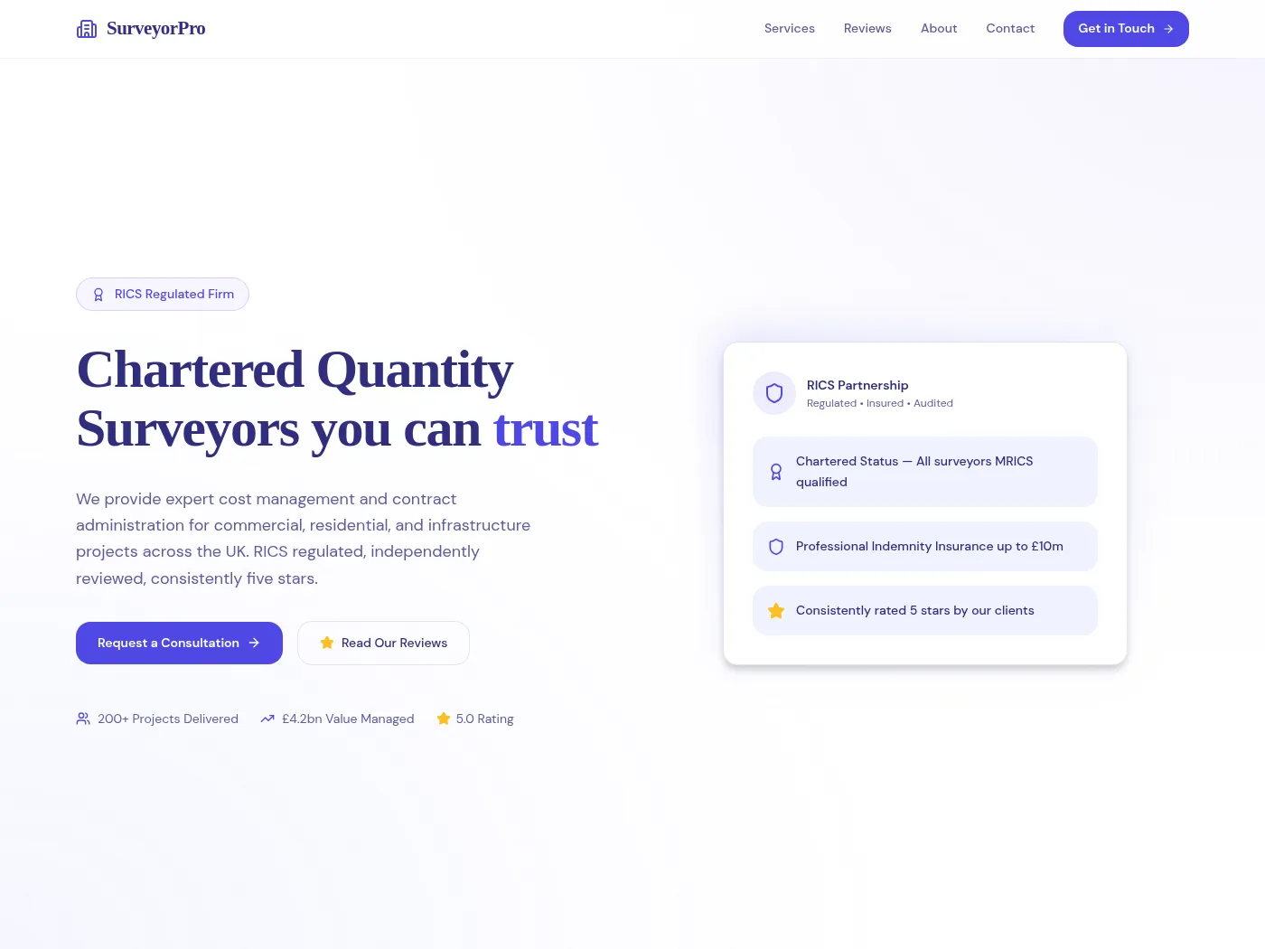 SurveyorPro Site