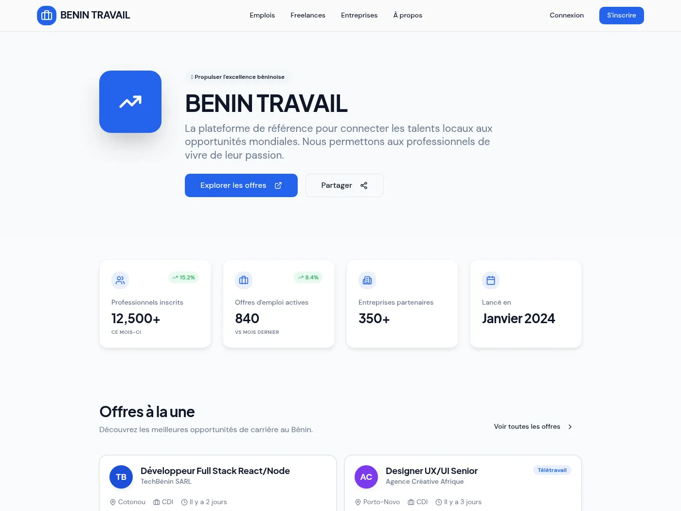 Benin Travail
