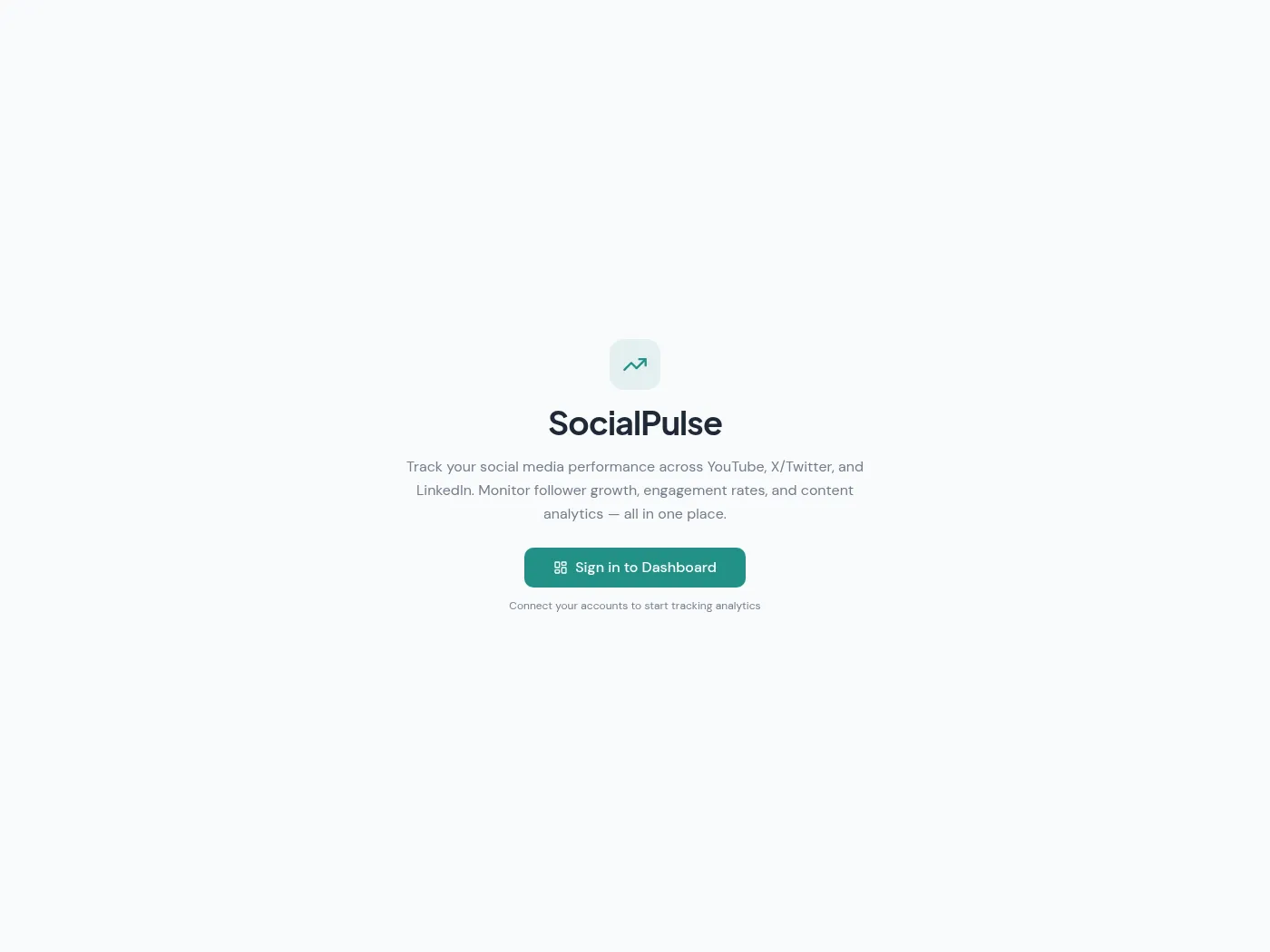 SocialPulse Dashboard