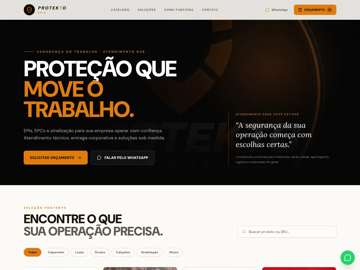 Protekto EPIs Hub