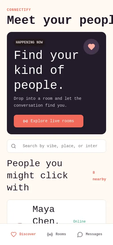Connectify Live Dating