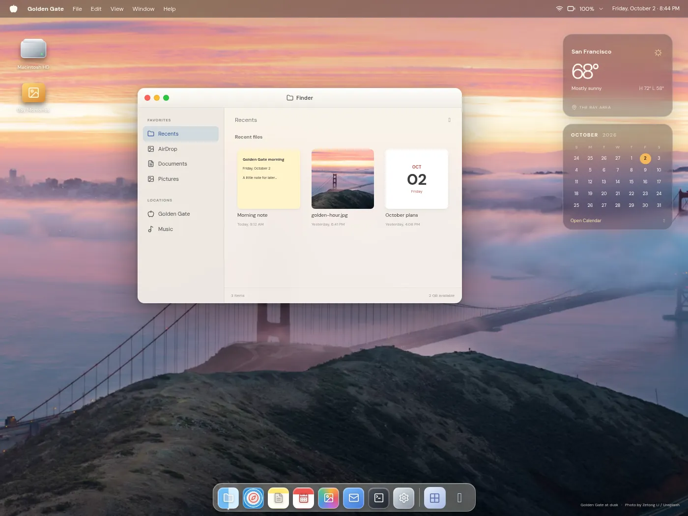 Golden Gate MacOS 27