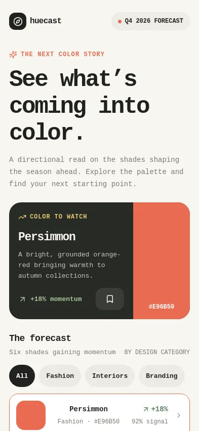 ColorTrend Predictor
