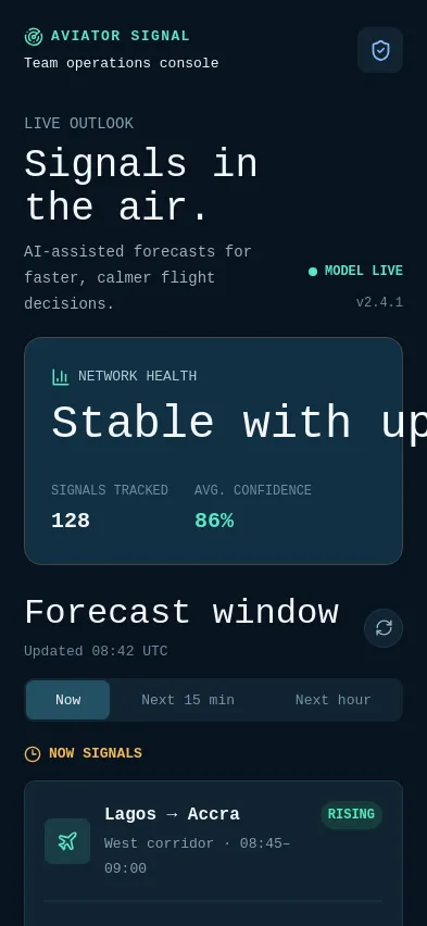 Aviator Signal Predictor