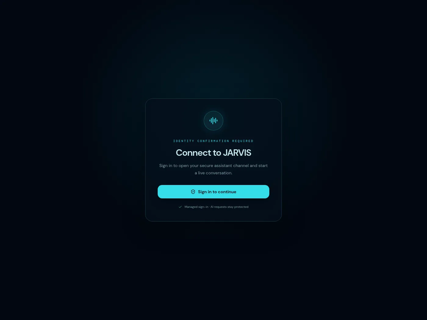 JARVIS AI HUD Assistant