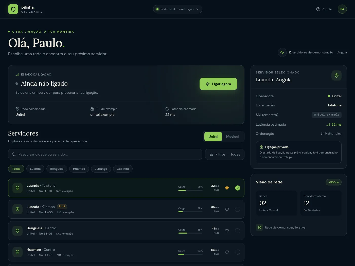 Pilinha VPN