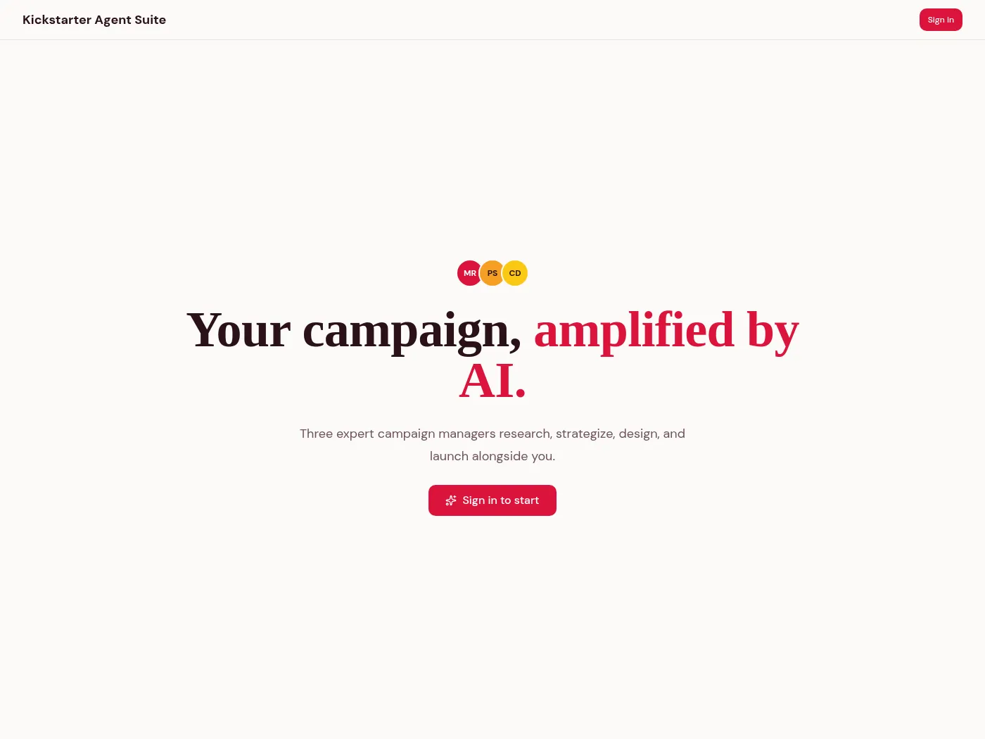 Kickstarter Agent Suite
