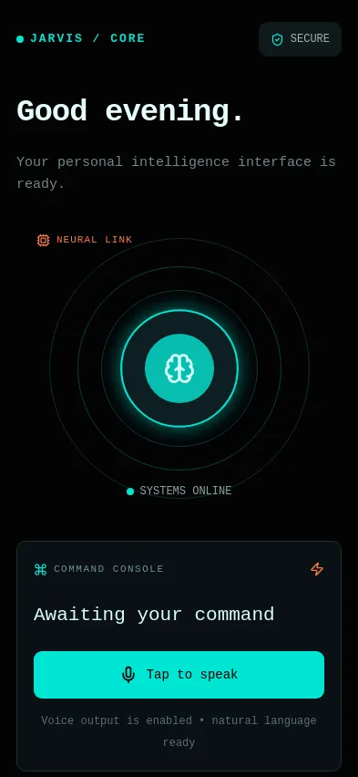 Jarvis Assistant App