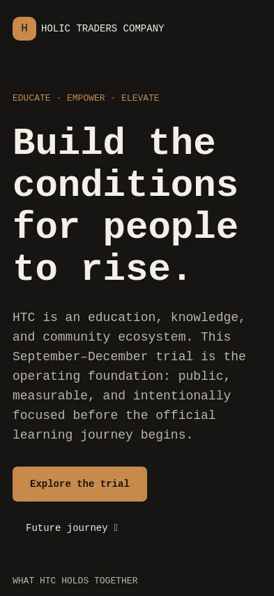 HTC Trial System