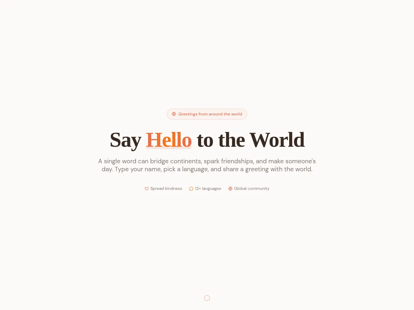 Hello Hub