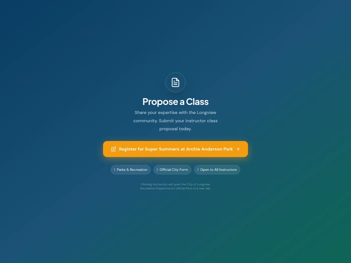 Form Submission Button