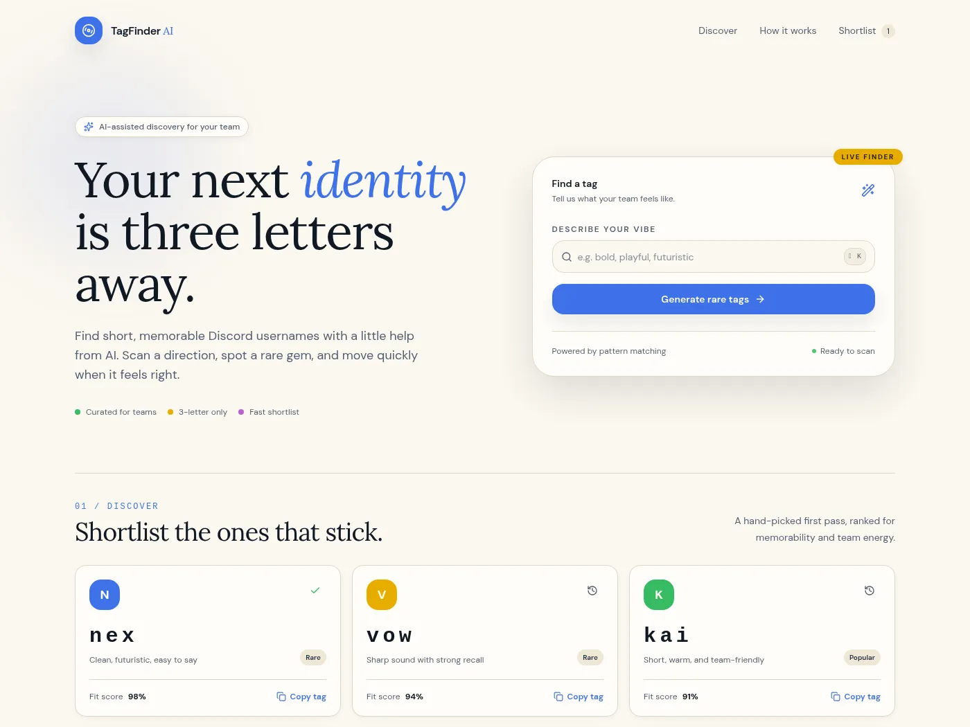 TagFinder AI