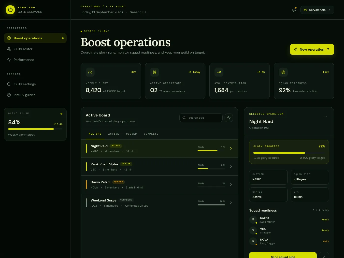 Freefire Guild Manager