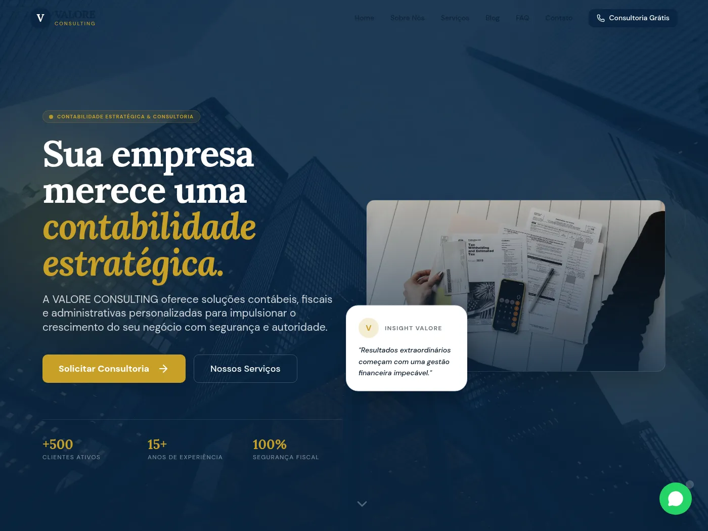 Valore Consulting Site