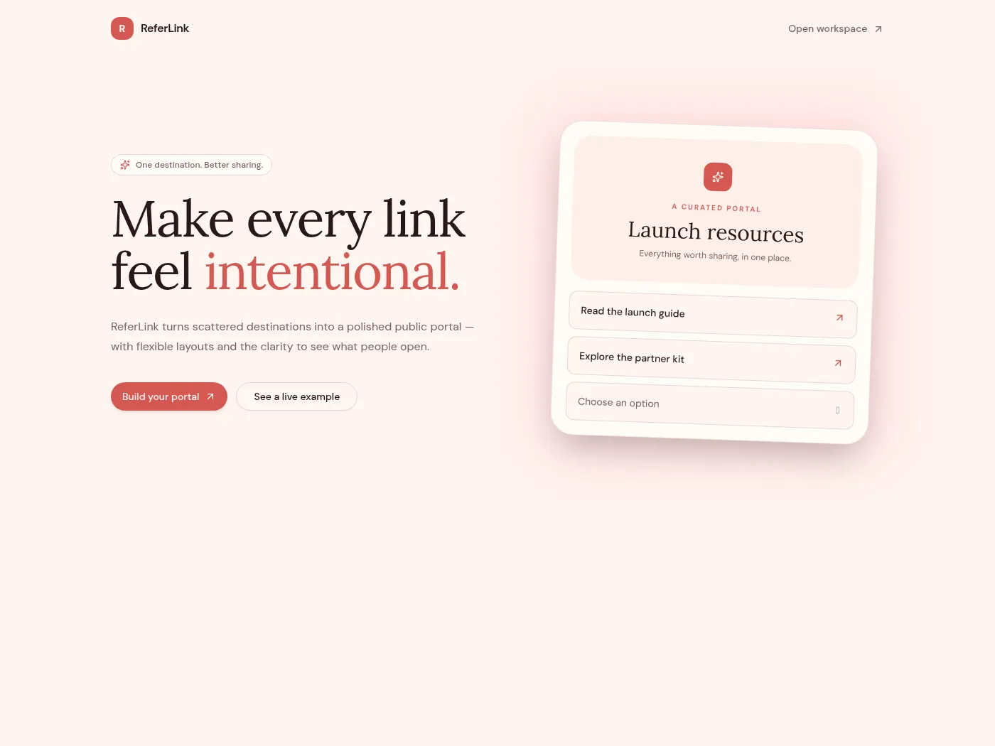 ReferLink Portal