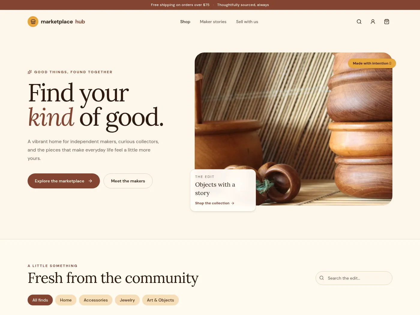 Marketplace Hub