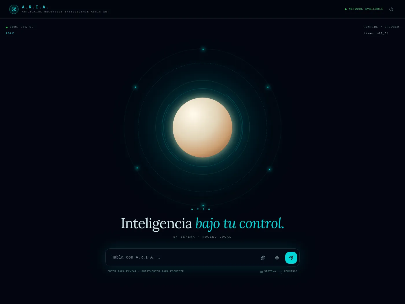 A.R.I.A. Desktop AI