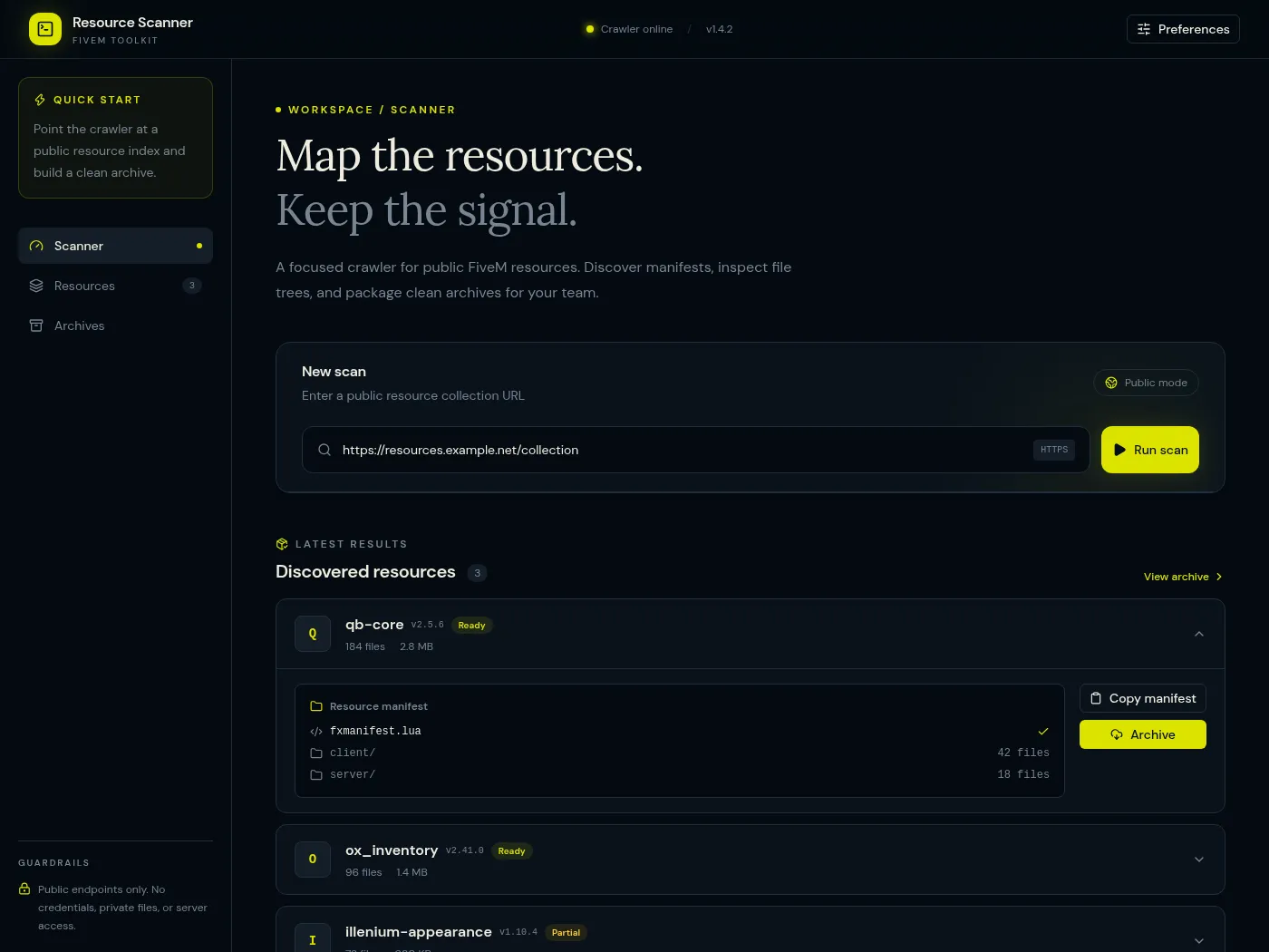 FiveM Resource Scanner