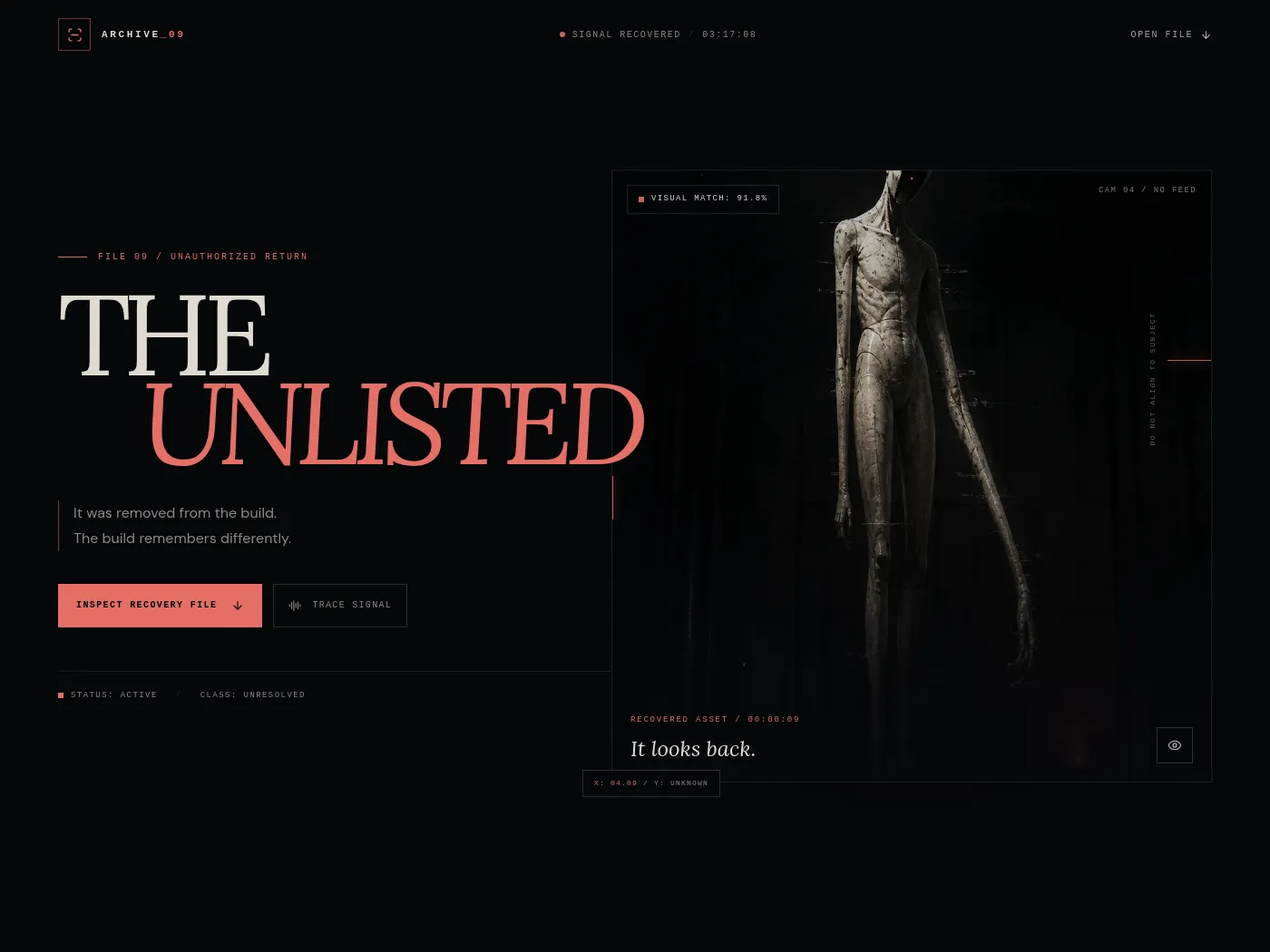 Creepy Outcast Skin Mod