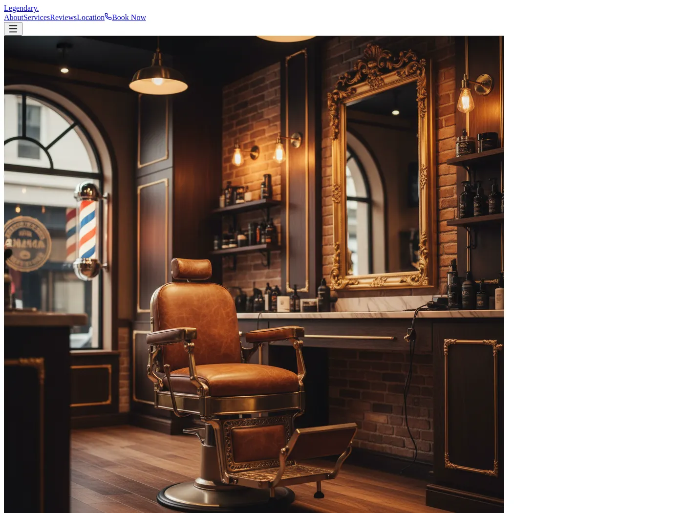 Legendary Barbershop Site