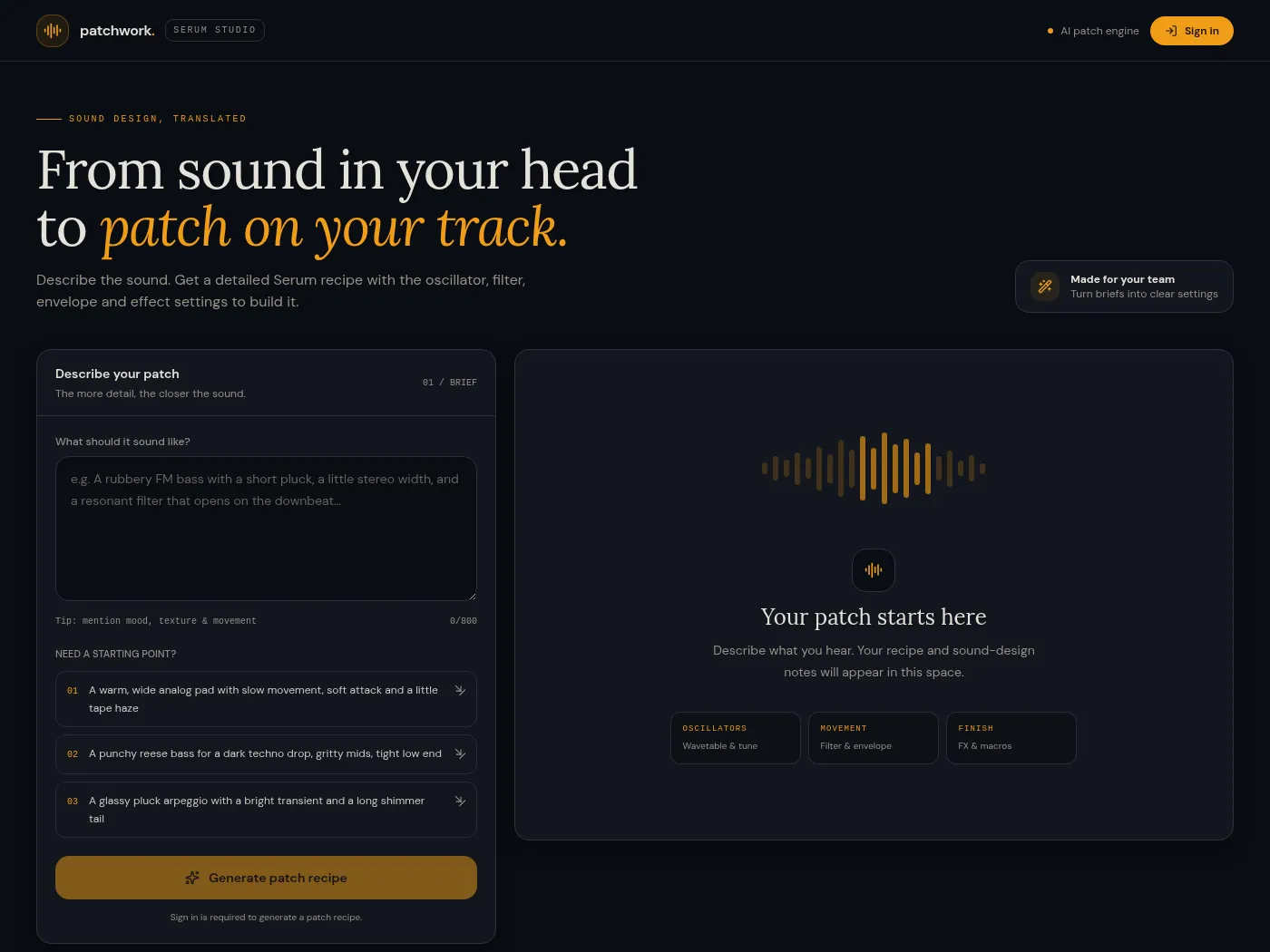 AI Patch Converter