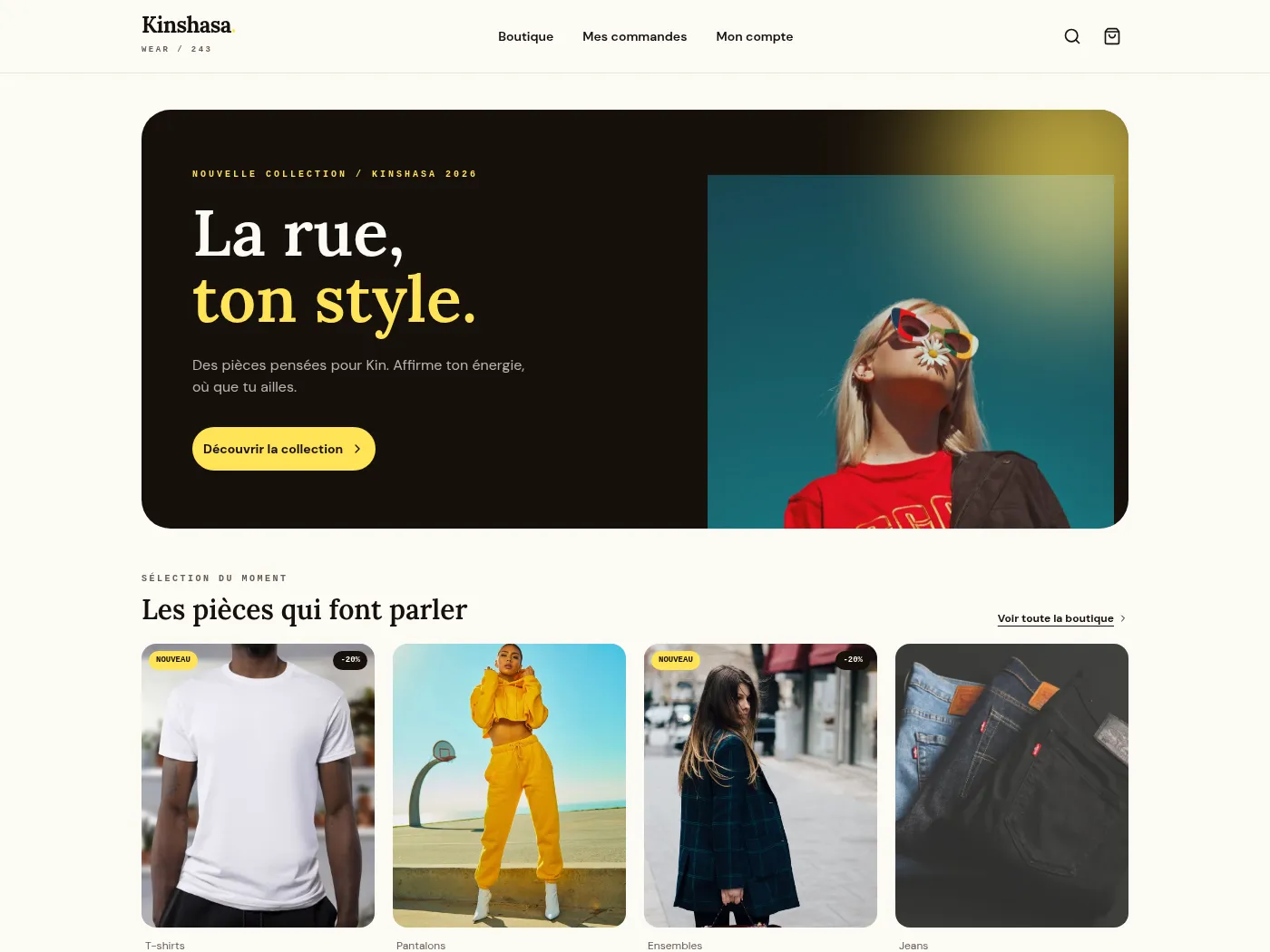 Kinshasa Wear Shop
