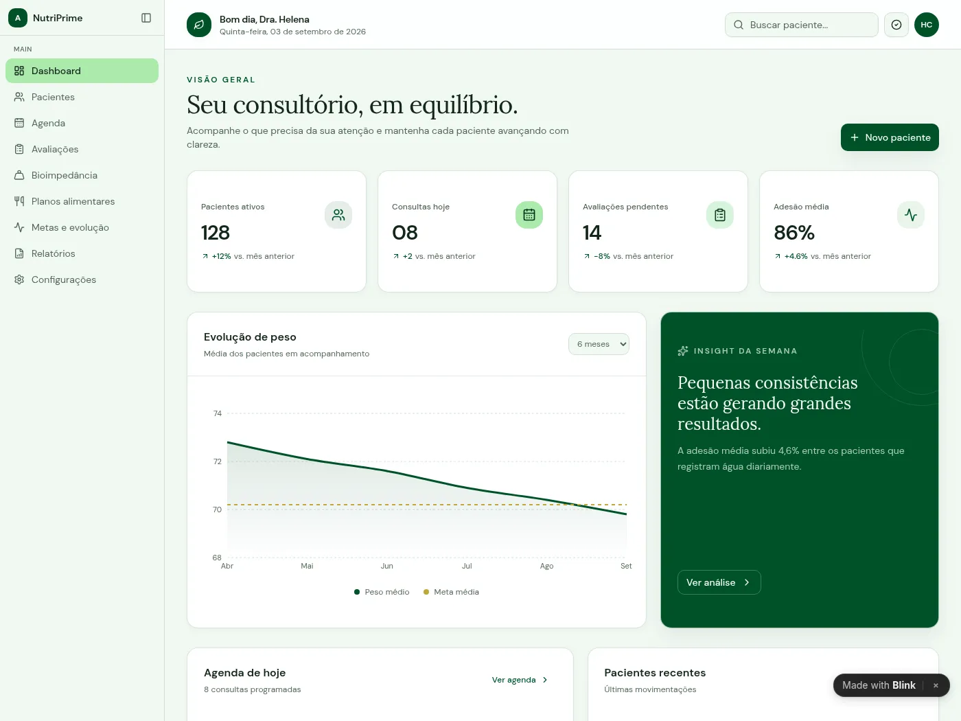 NutriPrime Platform