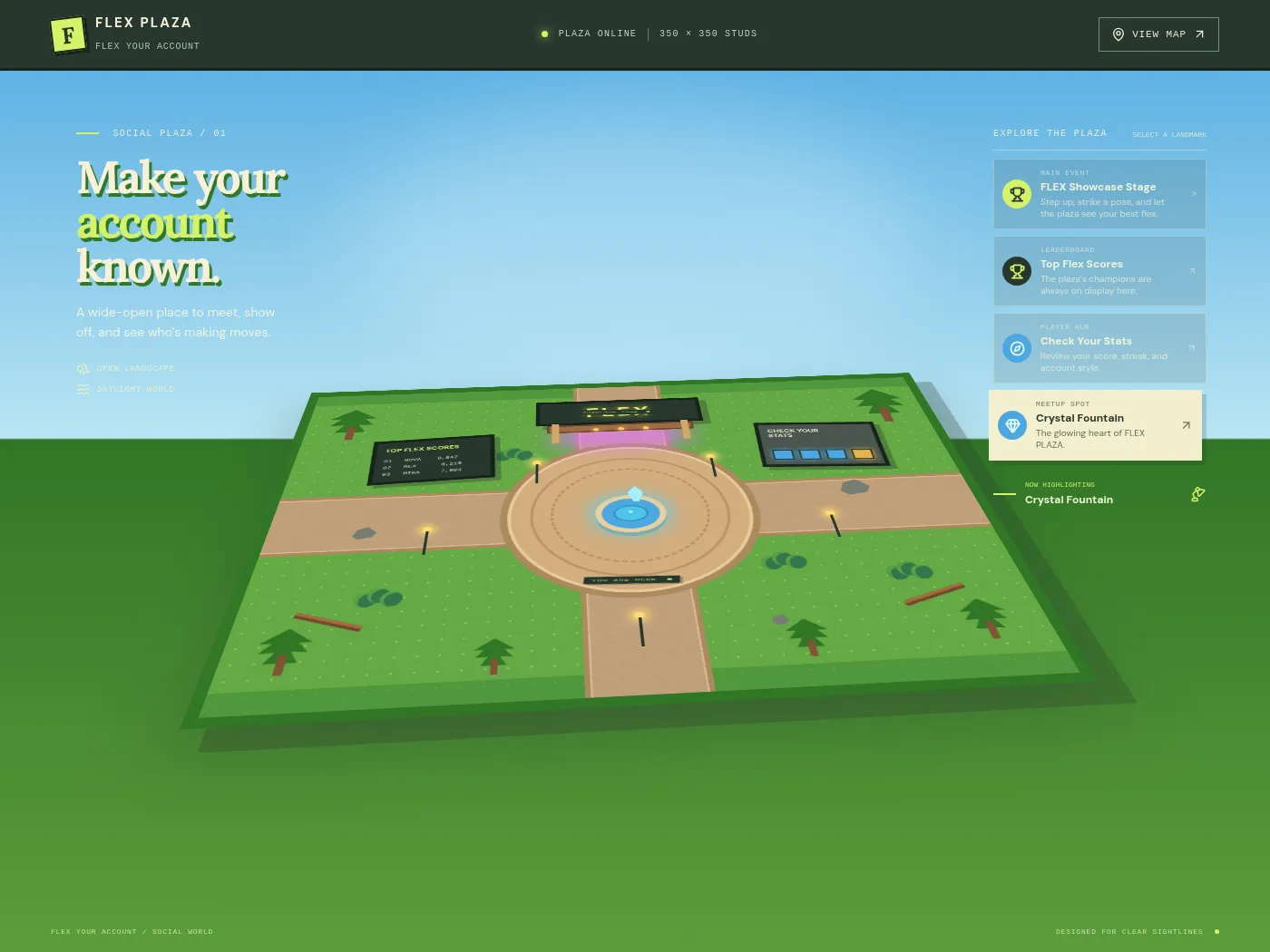 Flex Plaza Map
