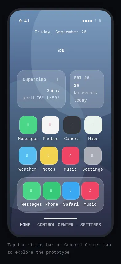 iOS 26 Simulator