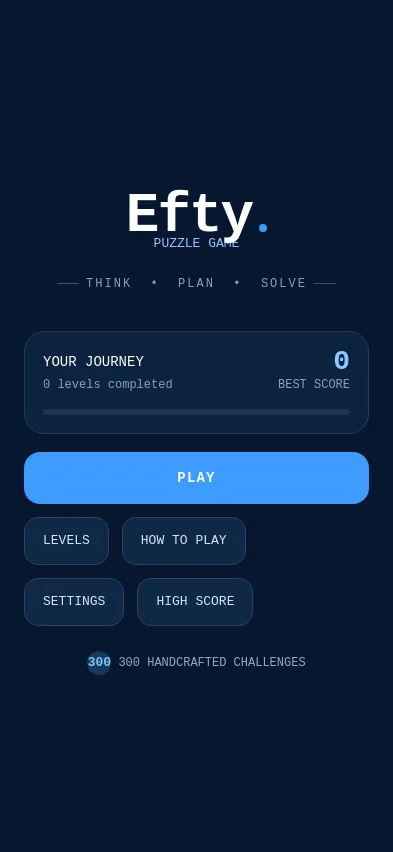 Efty Puzzle Game