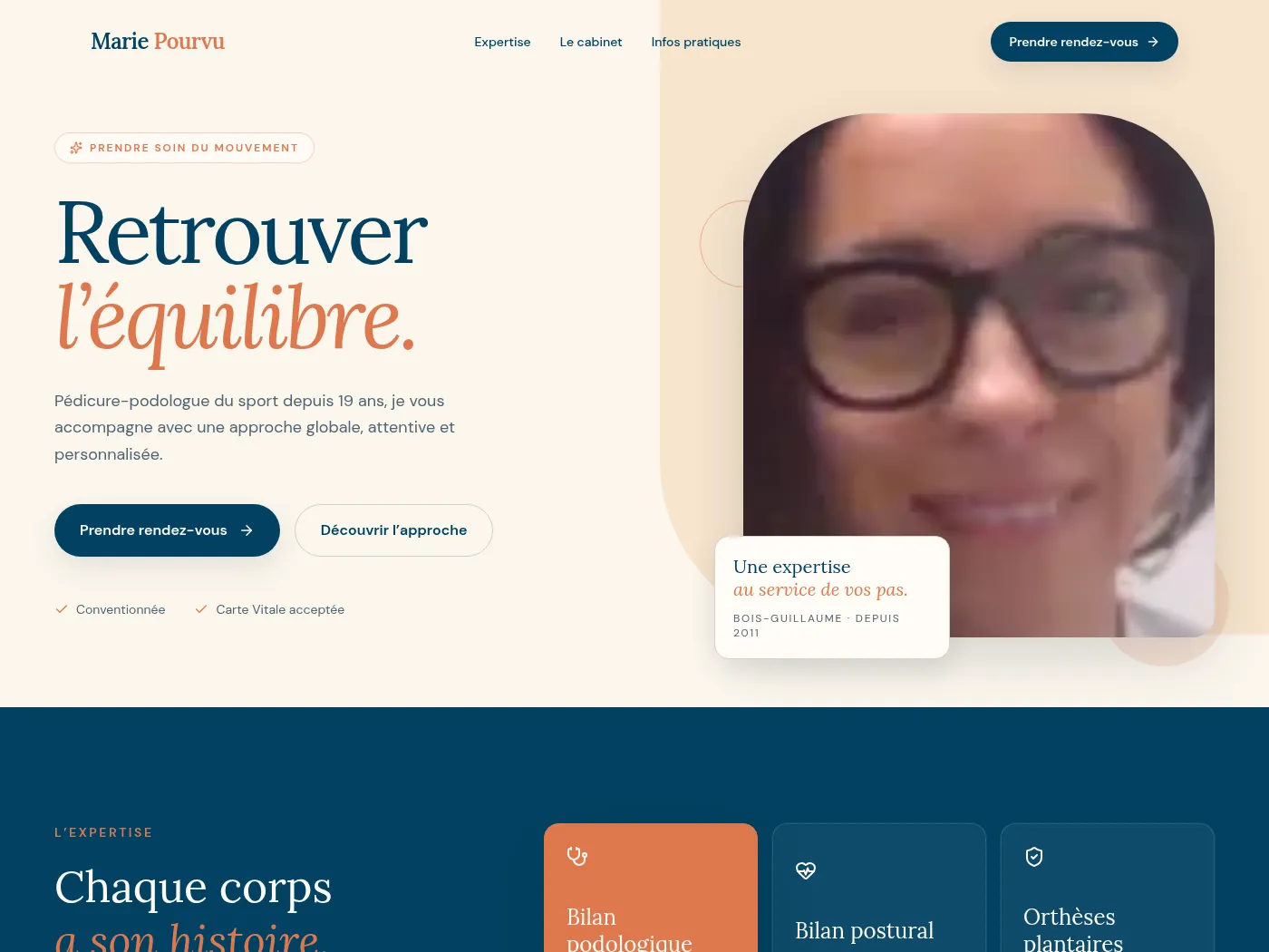 Podologue Marie Pourvu Site
