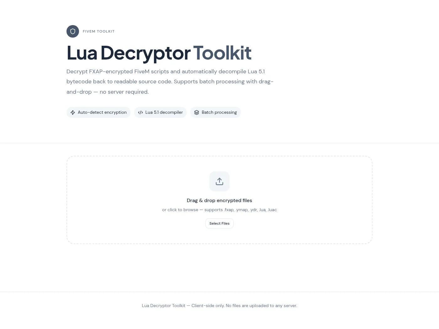 Lua Decryptor Toolkit