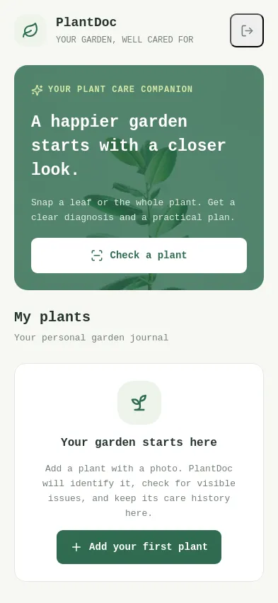 PlantDoc AI