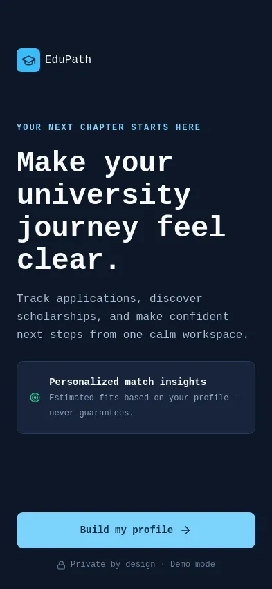 EduPath Mobile Tracker