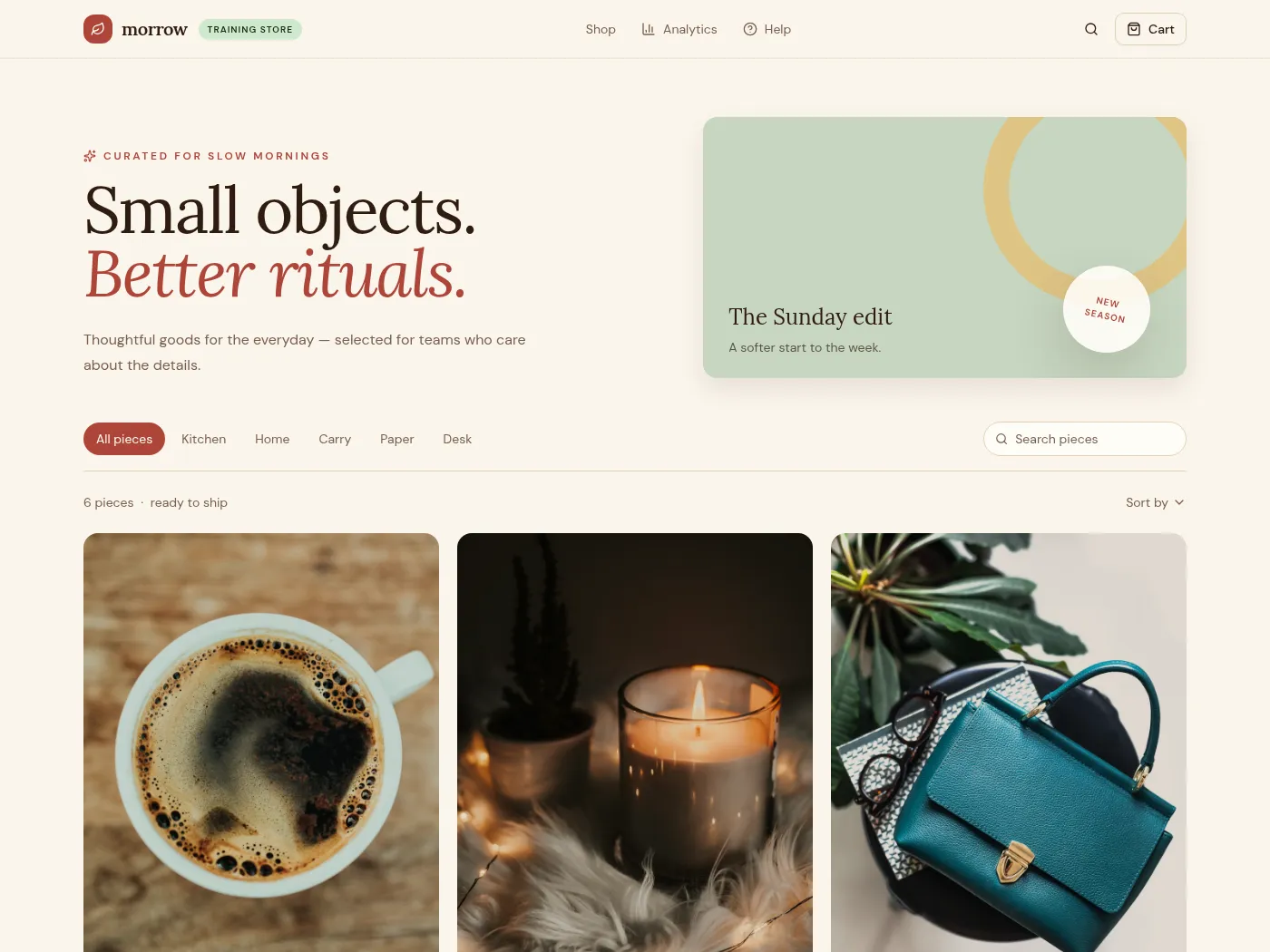 Shopify Store Simulator