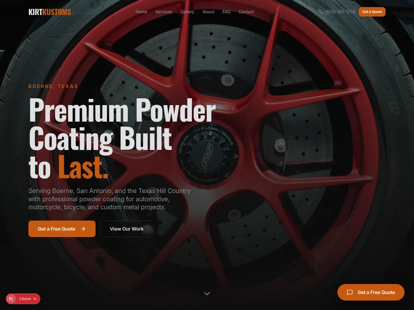 Kirt Kustoms Premium Site