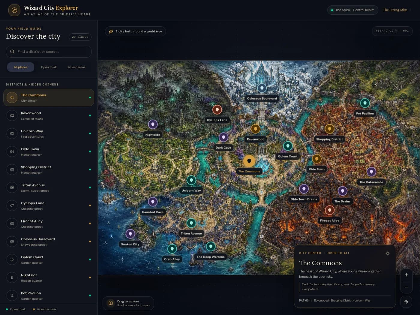Wizard City Explorer
