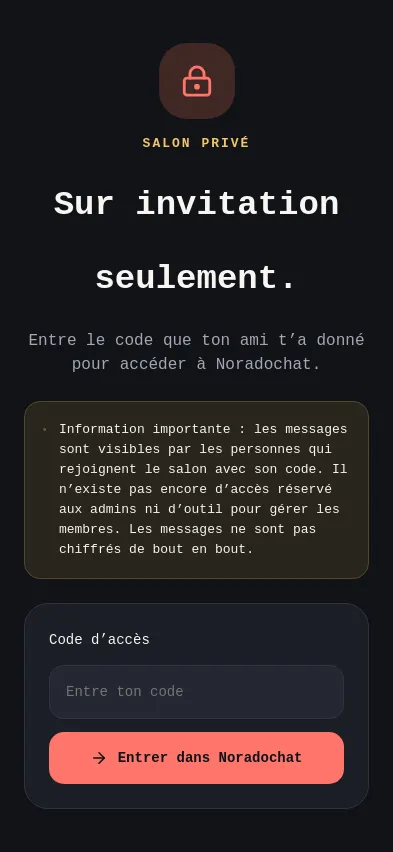 Noradochat Friends Messenger