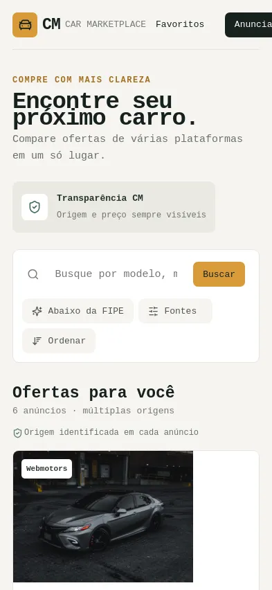 CM Car Marketplace