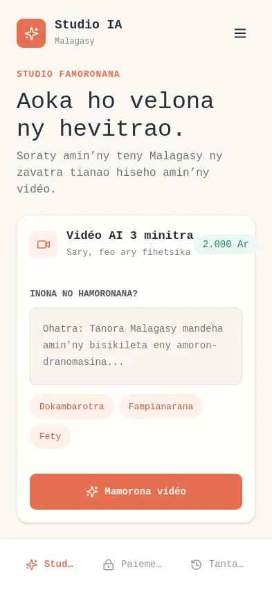 Studio AI Malagasy