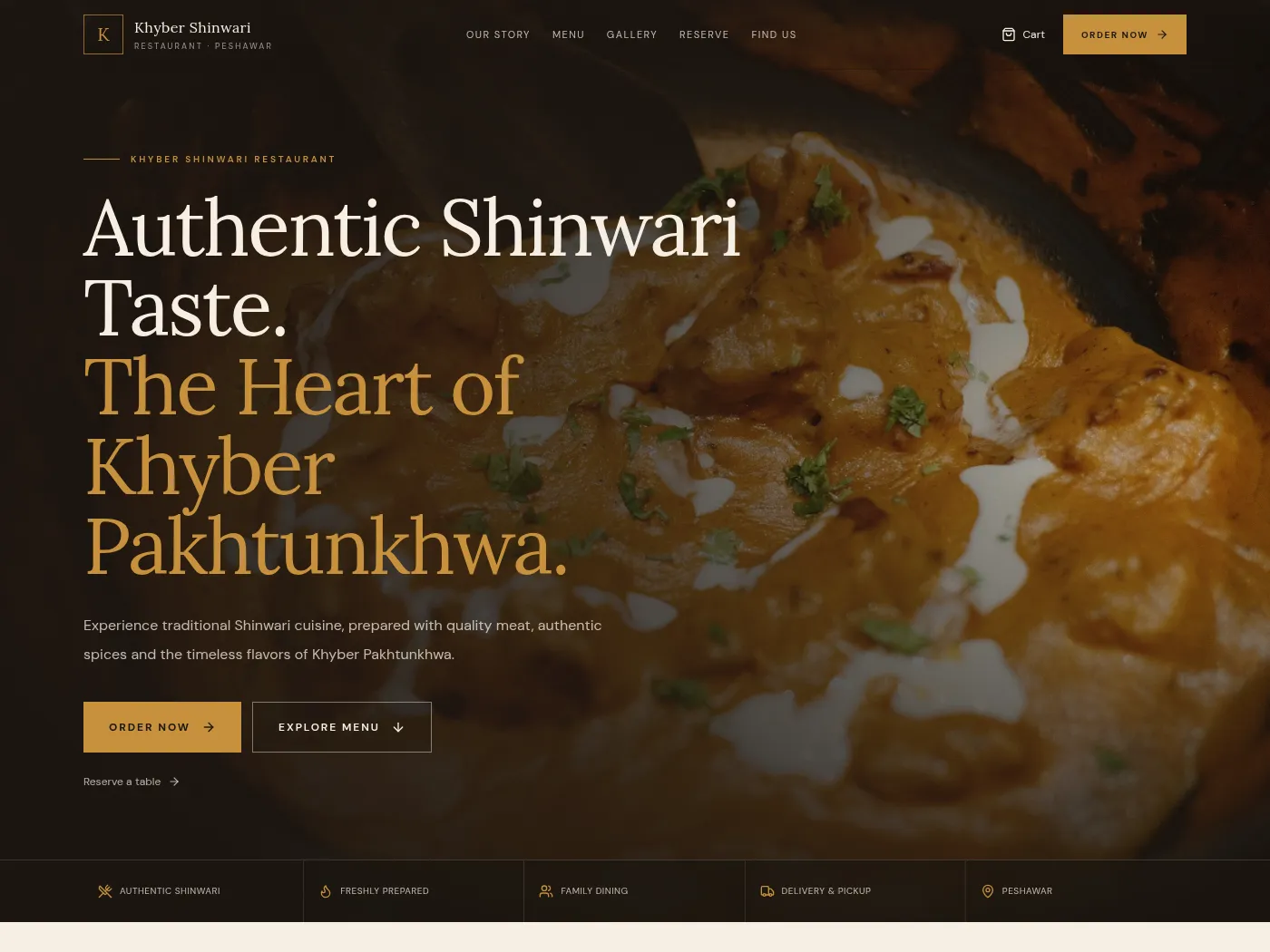 Khyber Shinwari Online Restaurant