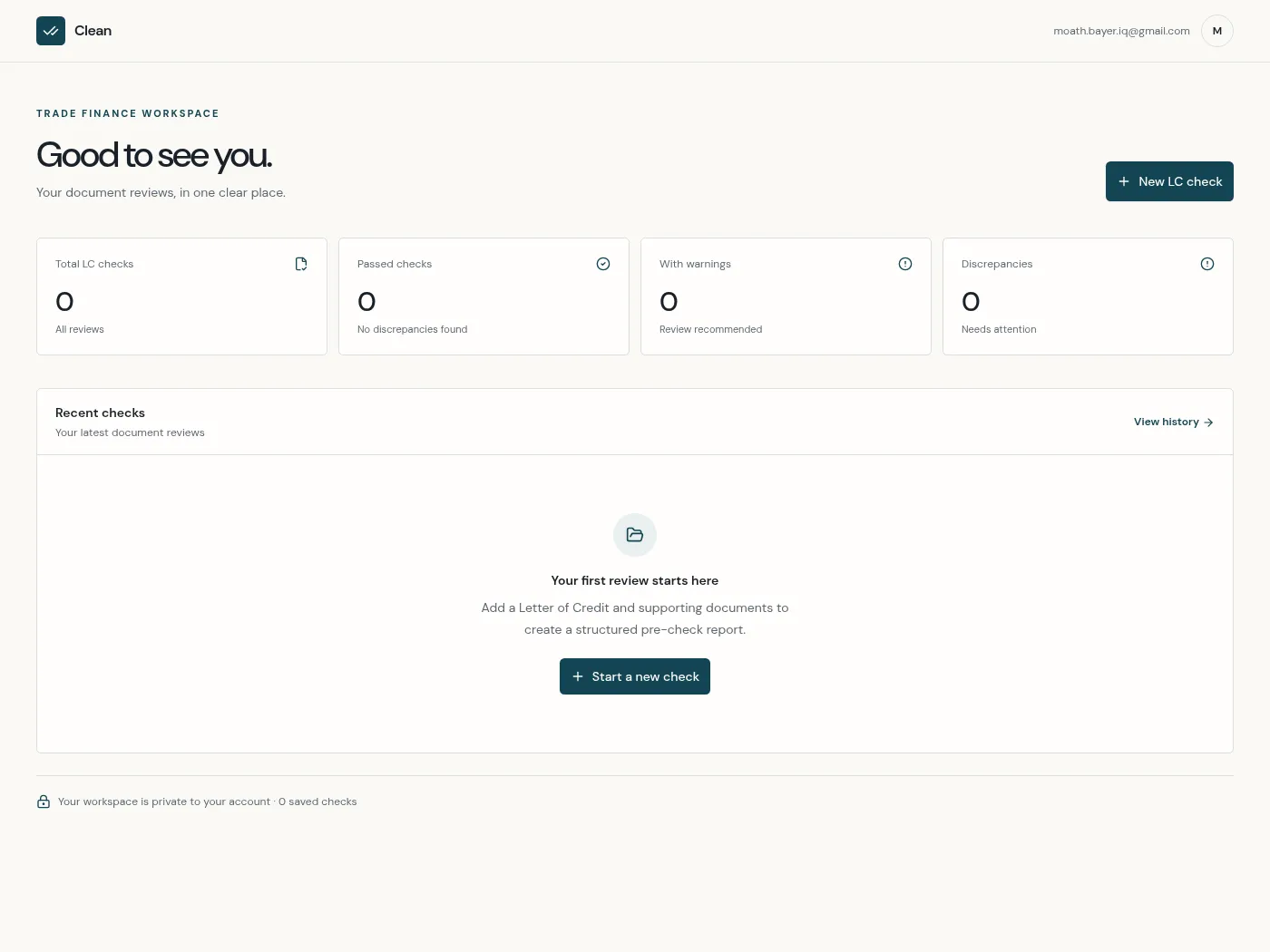 Clean SaaS MVP