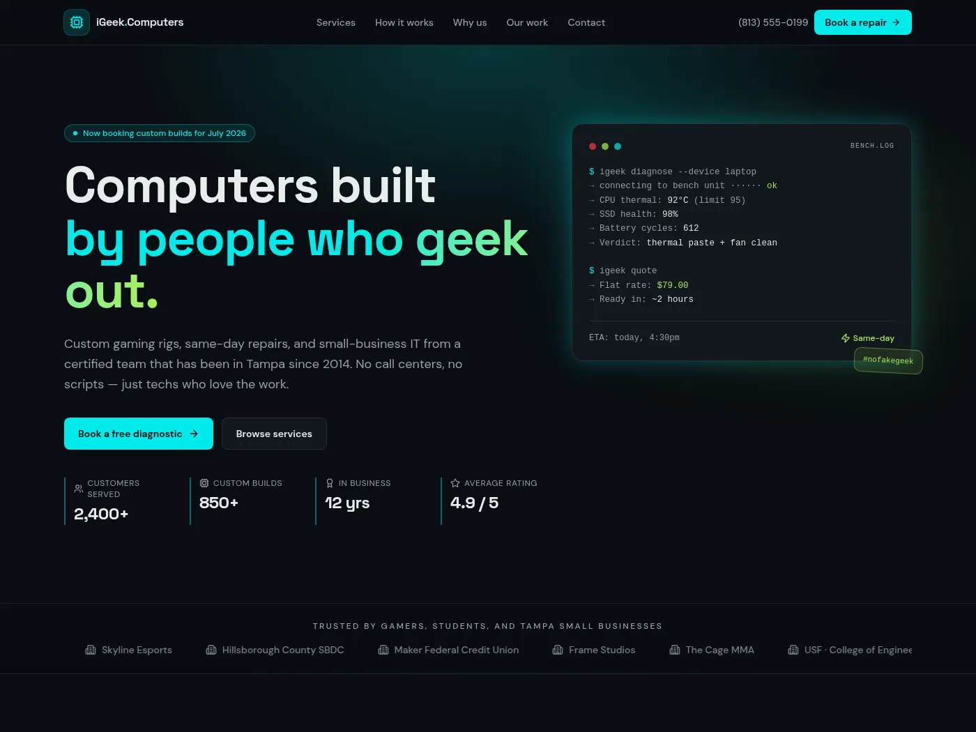 iGeek Computers - Total Makeover