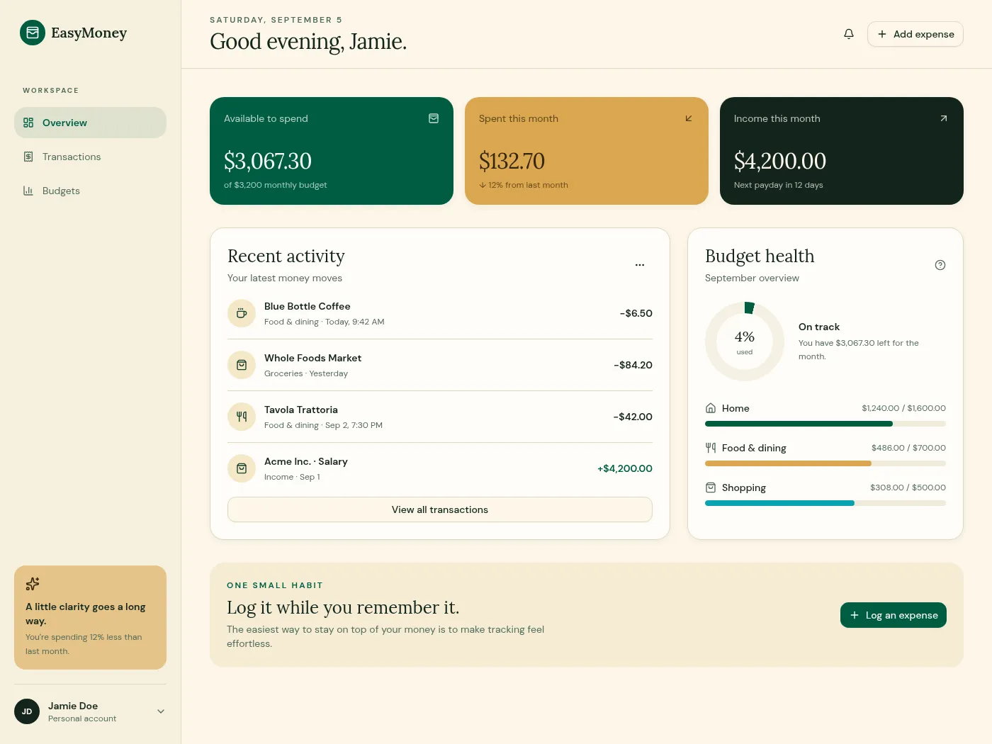 EasyMoney Pro