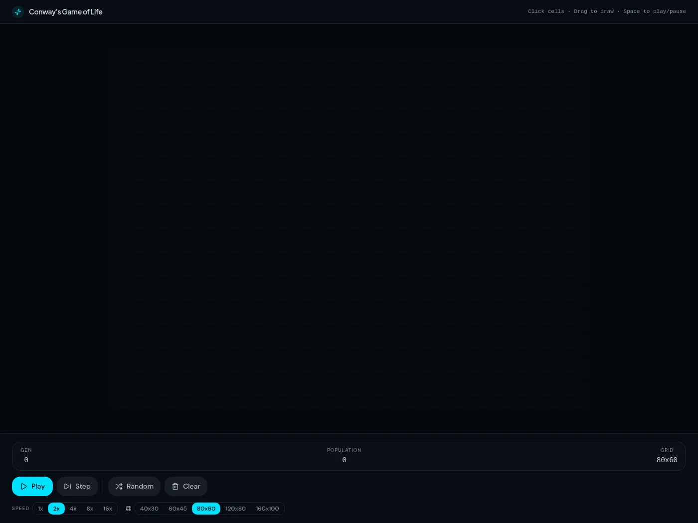 Conway Life Simulator