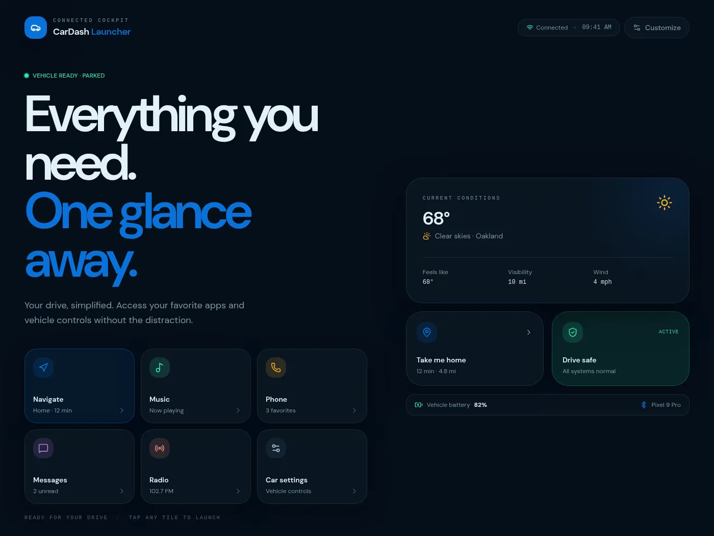 CarDash Launcher